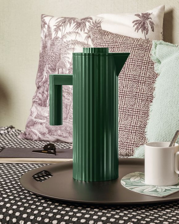Alessi PLISSE THERMO INSULATED JUG Green BSTN Store