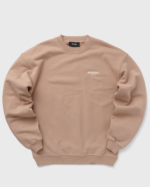 Represent REPRESENT OWNERS CLUB SWEATER Beige | BSTN Store