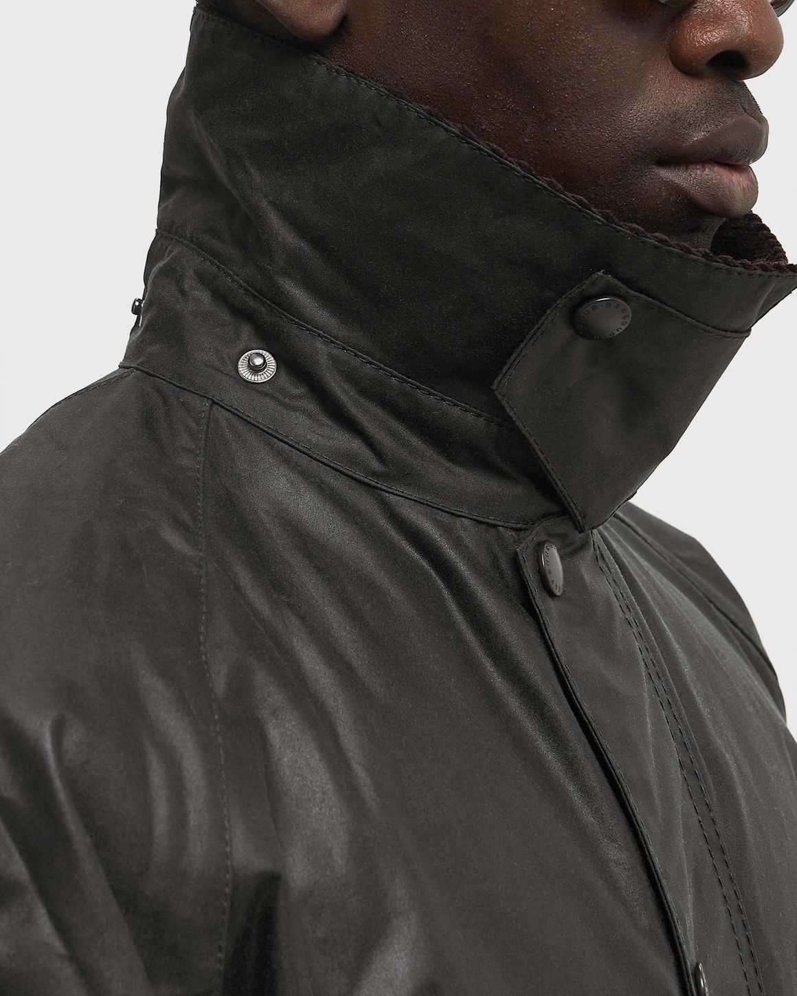 Barbour strathyre wax jacket black store