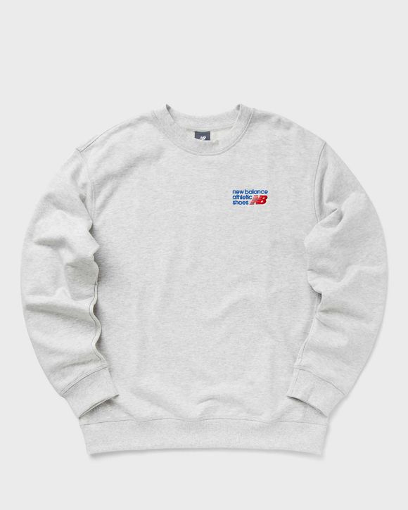 New Balance Athletics Premium Logo Crew Grey | BSTN Store