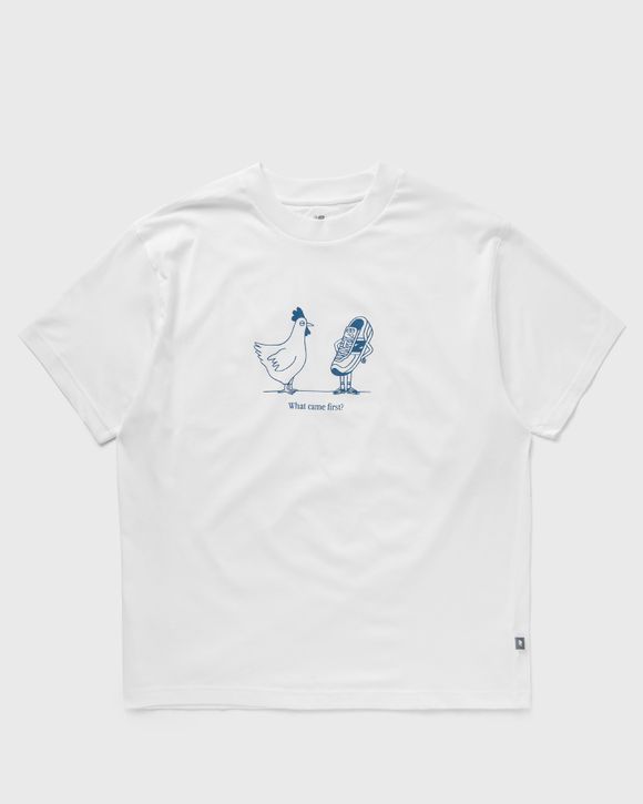 New Balance Sport Essentials Chicken Or Shoe Relaxed Tee White | BSTN Store