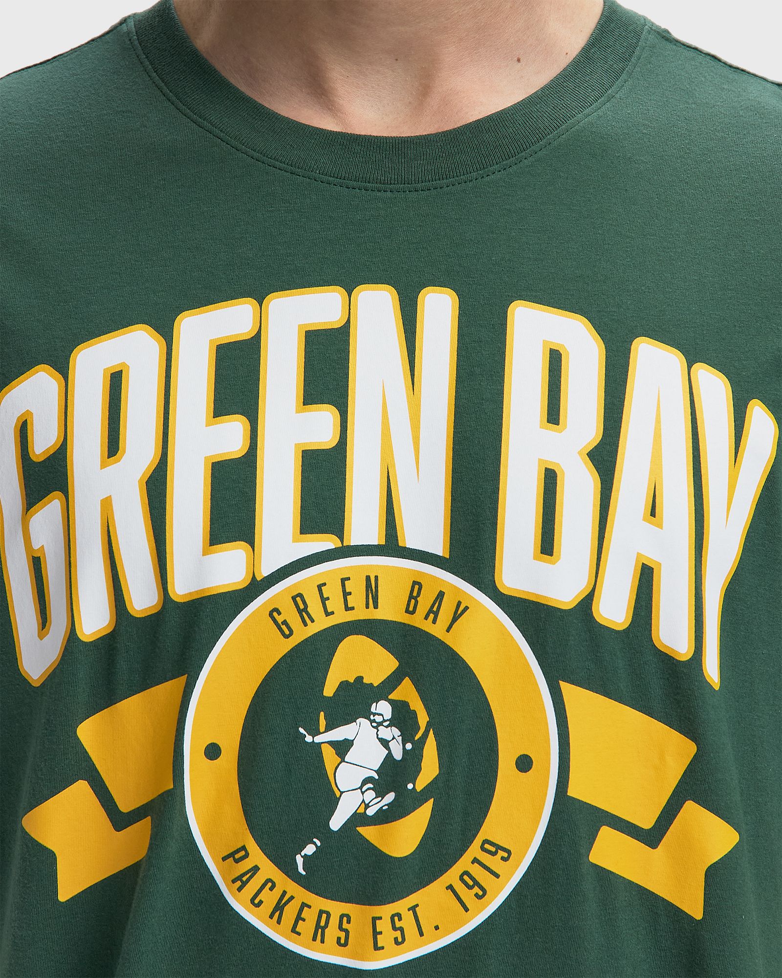 Nike NFL Green Bay Packers Rewind Front and Back Hit Essential Cotton ...