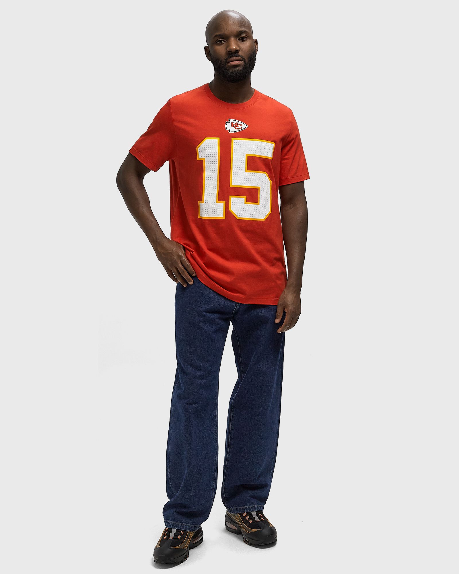Nike NFL Kansas City Chiefs Name and Number T-Shirt Patrick Mahomes 15 ...
