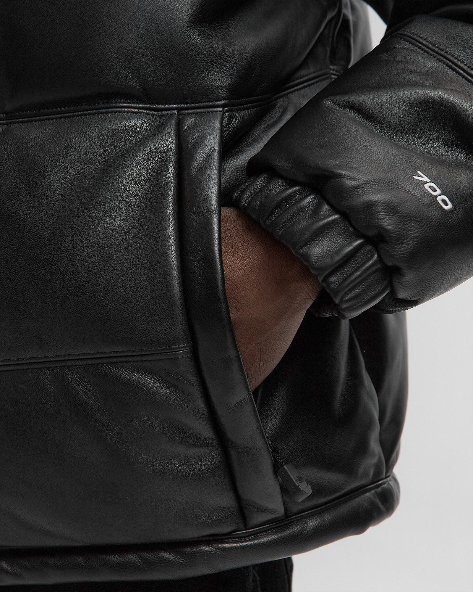 The North Face Leather Pack Summit Jacket Black | BSTN Store