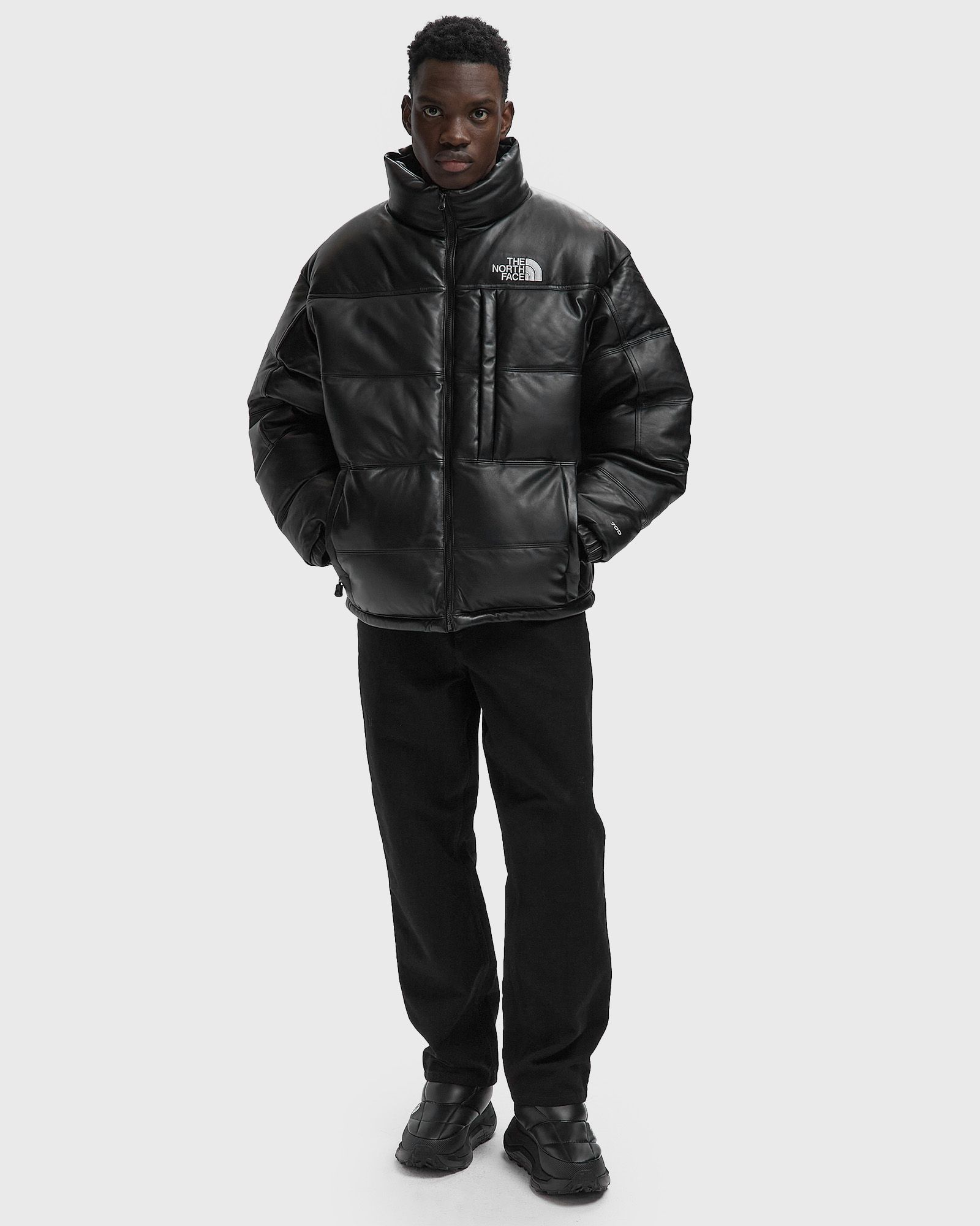 The North Face Leather Pack Summit Jacket Black | BSTN Store