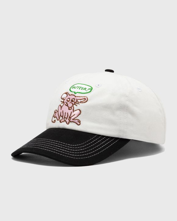 Butter Goods Rodent 6 Panel Cap Black/White | BSTN Store