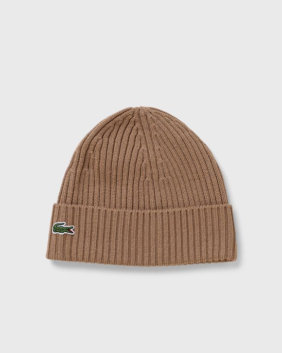 Lacoste KNITTED CAP Brown | BSTN Store