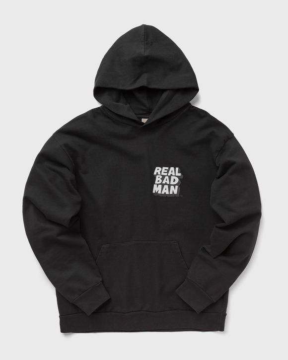 Real Bad Man CLASSIC HOOD FLEECE Black | BSTN Store