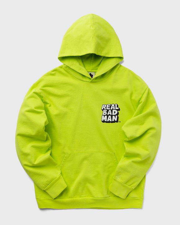 Real Bad Man CLASSIC HOOD FLEECE Yellow | BSTN Store