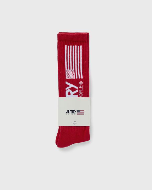 Autry Action Shoes SOCKS ICON Red | BSTN Store