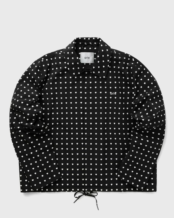 Arte Antwerp Coach heart print jacket Black | BSTN Store