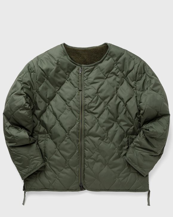 Taion MILITARY RVSB CREW-NECK JACKET Green | BSTN Store