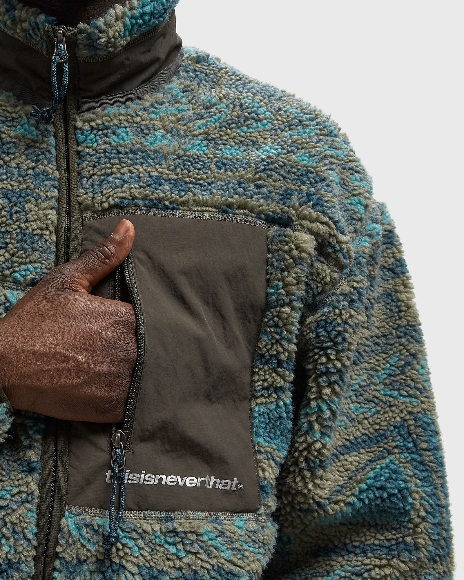 Mycology Sherpa Fleece Jacketnull