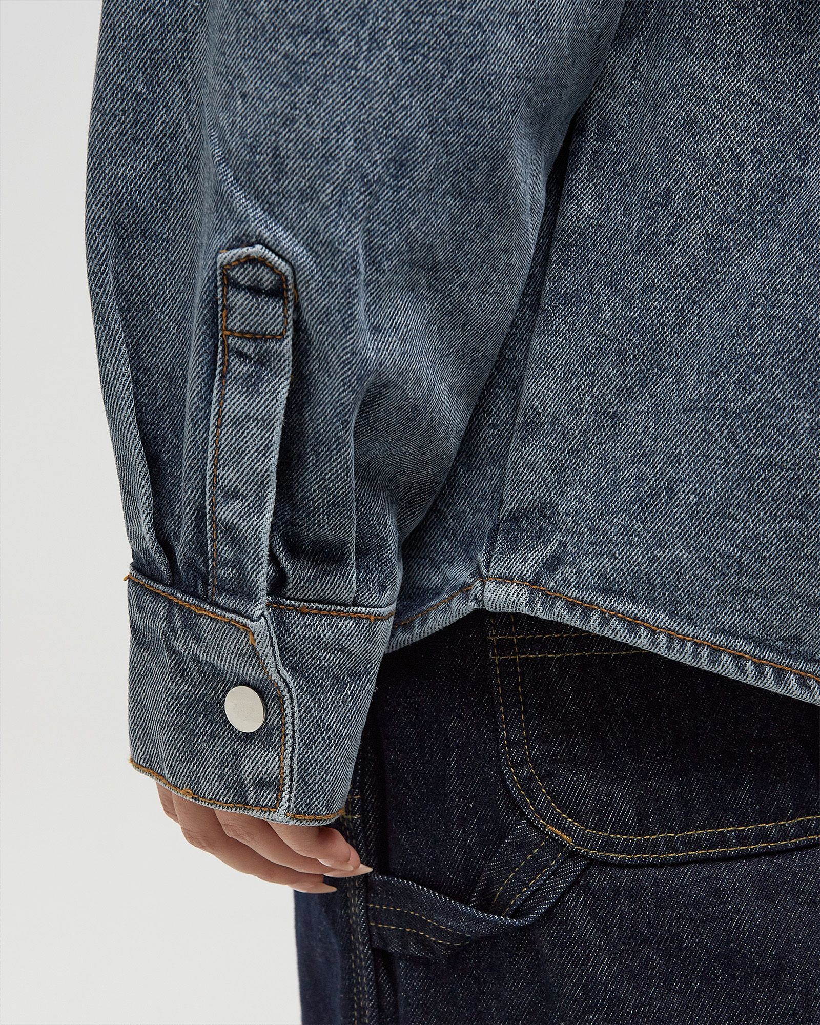 WRSTBHVR LARGO DENIM SHIRT Blue | BSTN Store