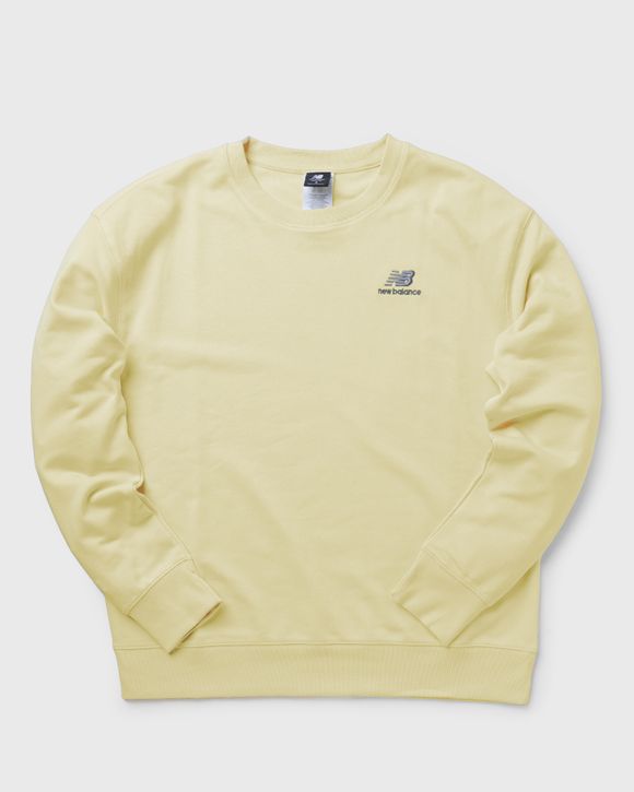 New Balance Essentials Uni-ssentials Crew Yellow | BSTN Store