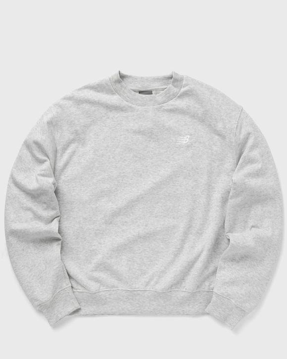 New Balance Sport Essentials French Terry Small Logo Crew Grey | BSTN Store