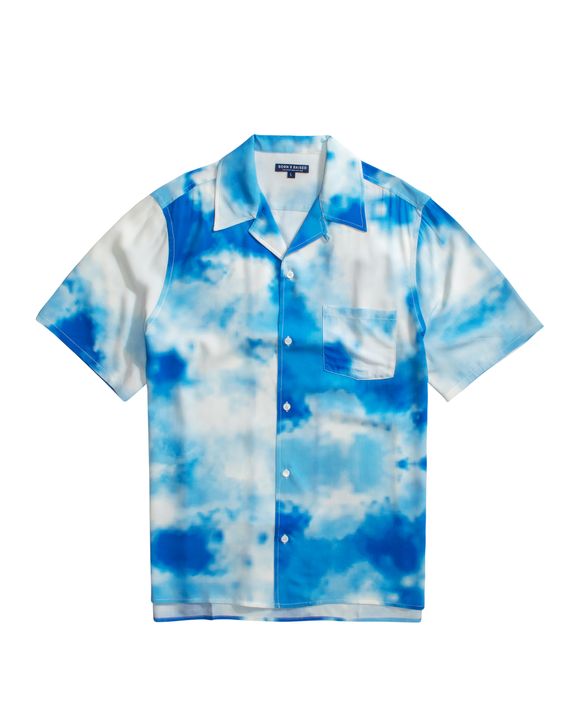 Born x Raised BLEACHED OUT SHIRT Blue | BSTN Store