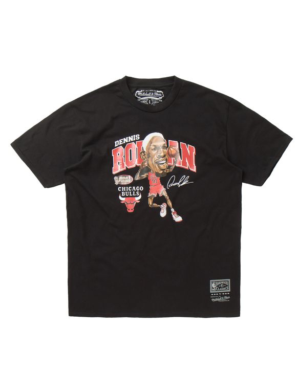 Mitchell & Ness CHICAGO BULLS -Dennis Rodman Tee Black | BSTN Store