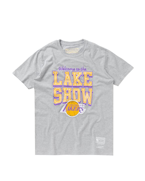 Mitchell & Ness LA LAKERS - LAKE SHOW TEE Grey | BSTN Store