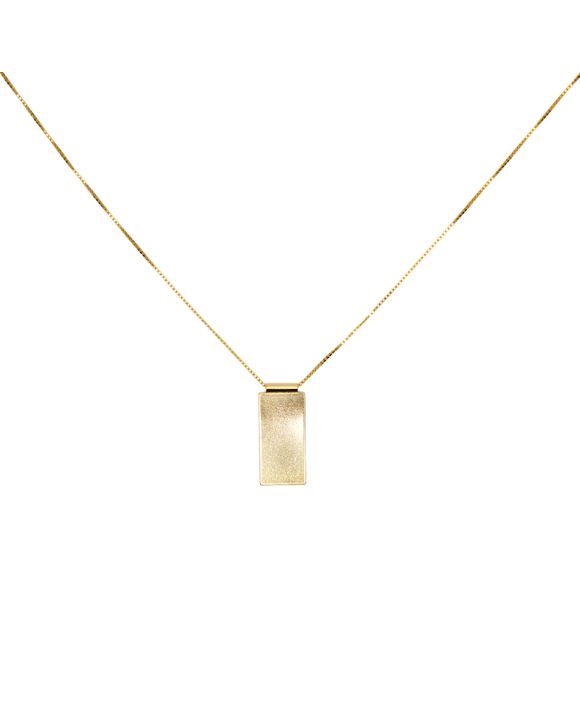 The Boyscouts Necklace Caption Pendant Gold / 50 cm Yellow | BSTN Store