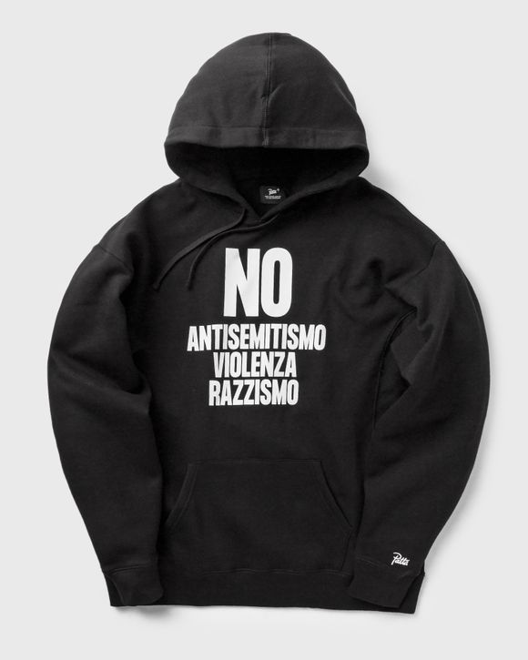 PATTA No Violenza Hoodie Black | BSTN Store