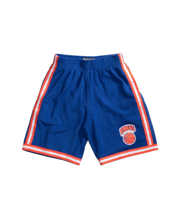 Mitchell & Ness NEW YORK KNICKS WARM UP FLEECE SHORTS Multi | BSTN Store